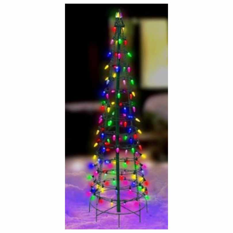 Cone Tree - LED Outdoor Decor - 4'