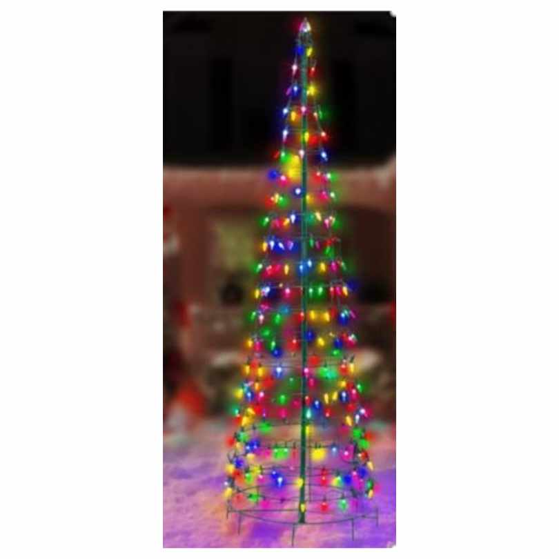 Cone Tree - LED Outdoor Decor - 6'