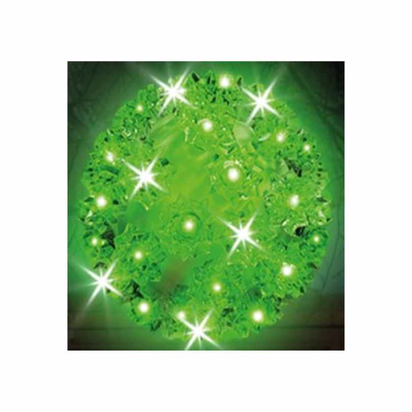 Crystal Sphere LED Light – Green – 5.5-Inch