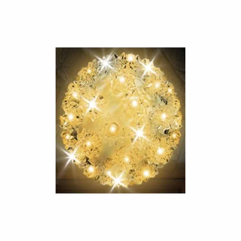 Crystal Sphere LED Light – Warm White – 5.5-Inch