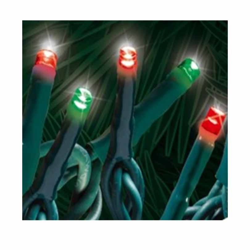 Starry Lights 500 Micro LED String Set – Red & Green – 8 Function