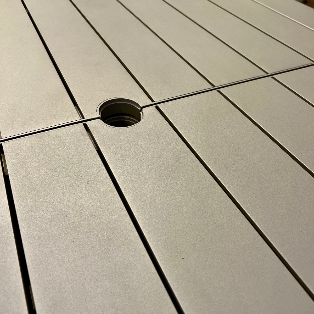 Aspect Slat Outdoor Patio Extension Dining Set - 7 pc.