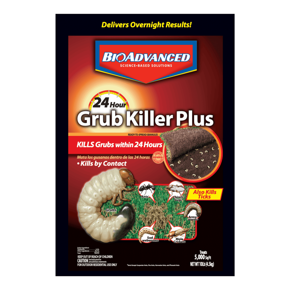 Bio Advanced - Grub Killer 24hr - 10lb