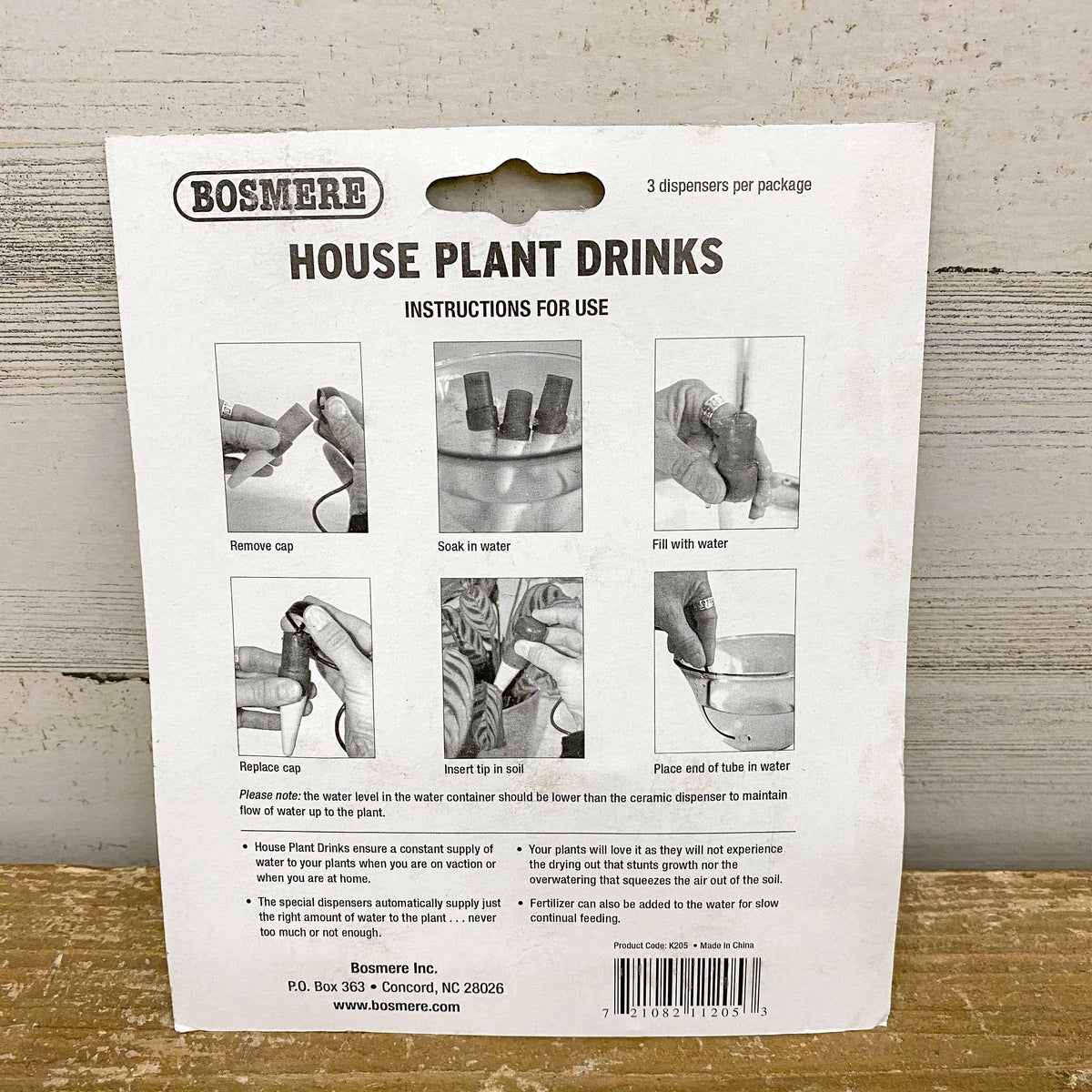 Bosmere - Houseplant Water Spikes - 3pk.