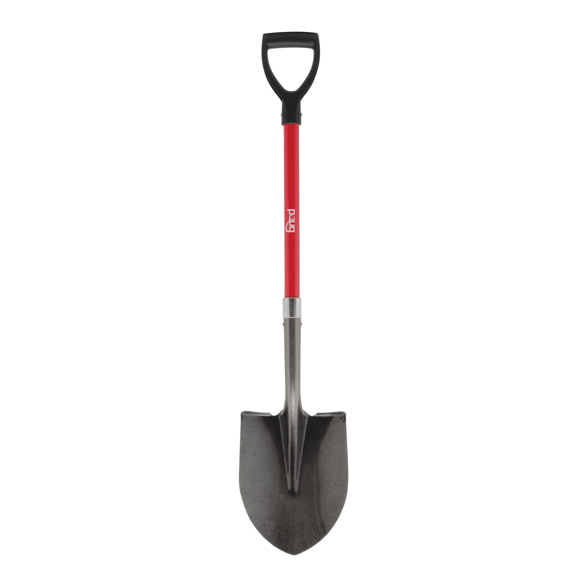 D-Handle Round Point Fiberglass Shovel