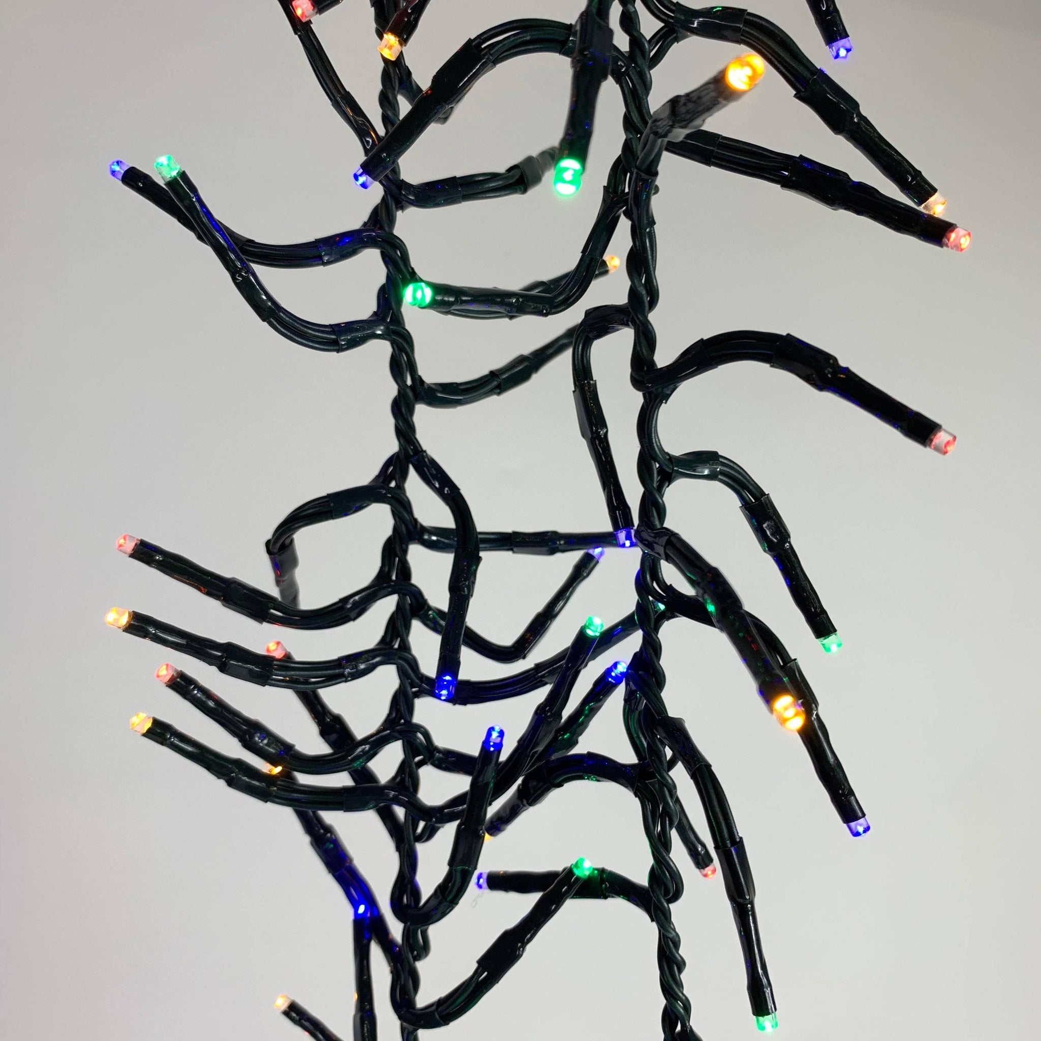 Cluster Twinkle LED 500 ct. String Lights Multi-Colored