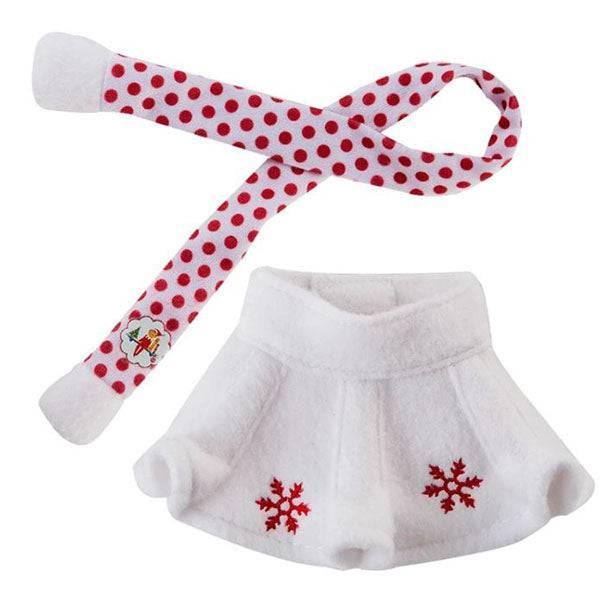 Elf on the Shelf®: Snowflake Skirt & Scarf