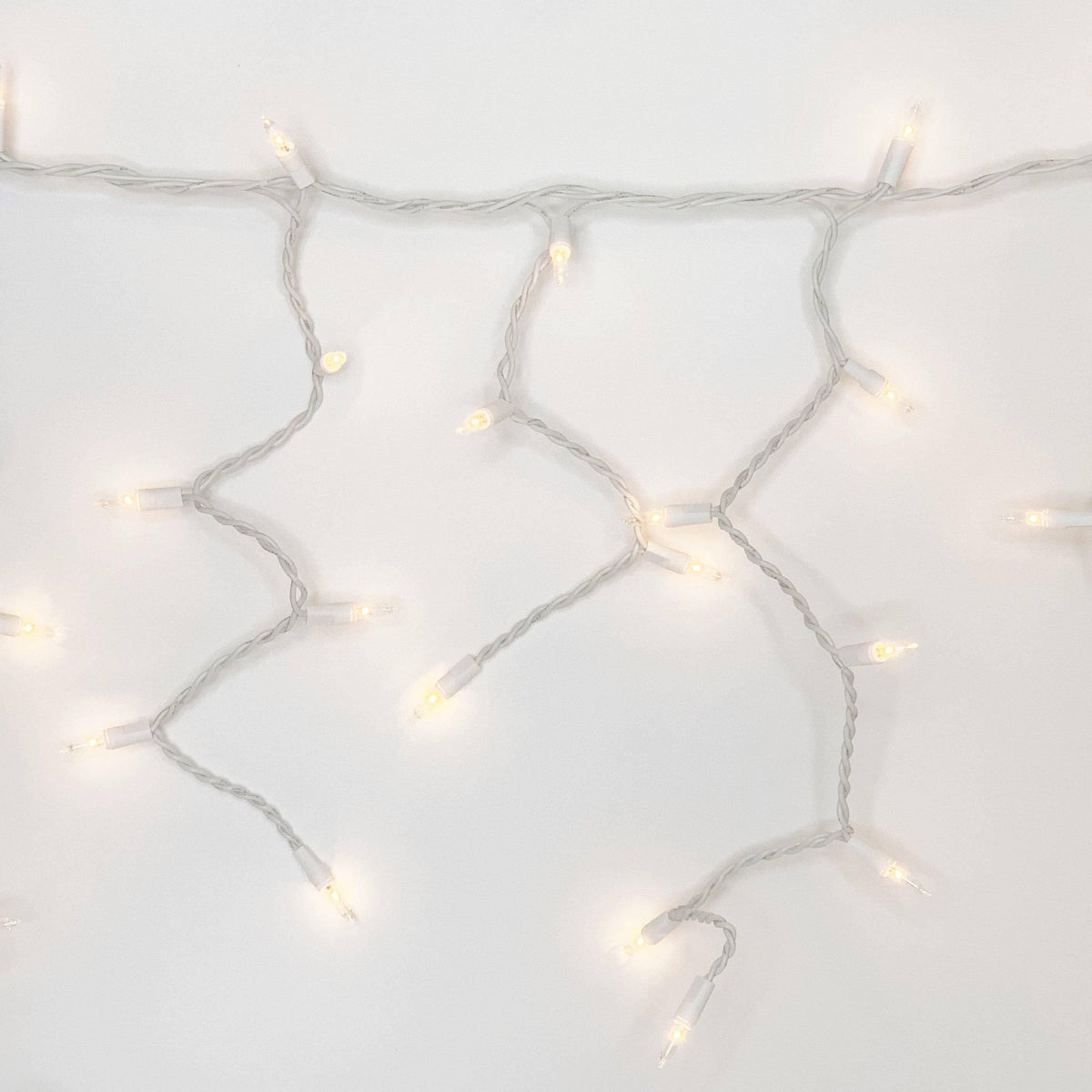 High Density Icicle 300 ct. Light String Clear