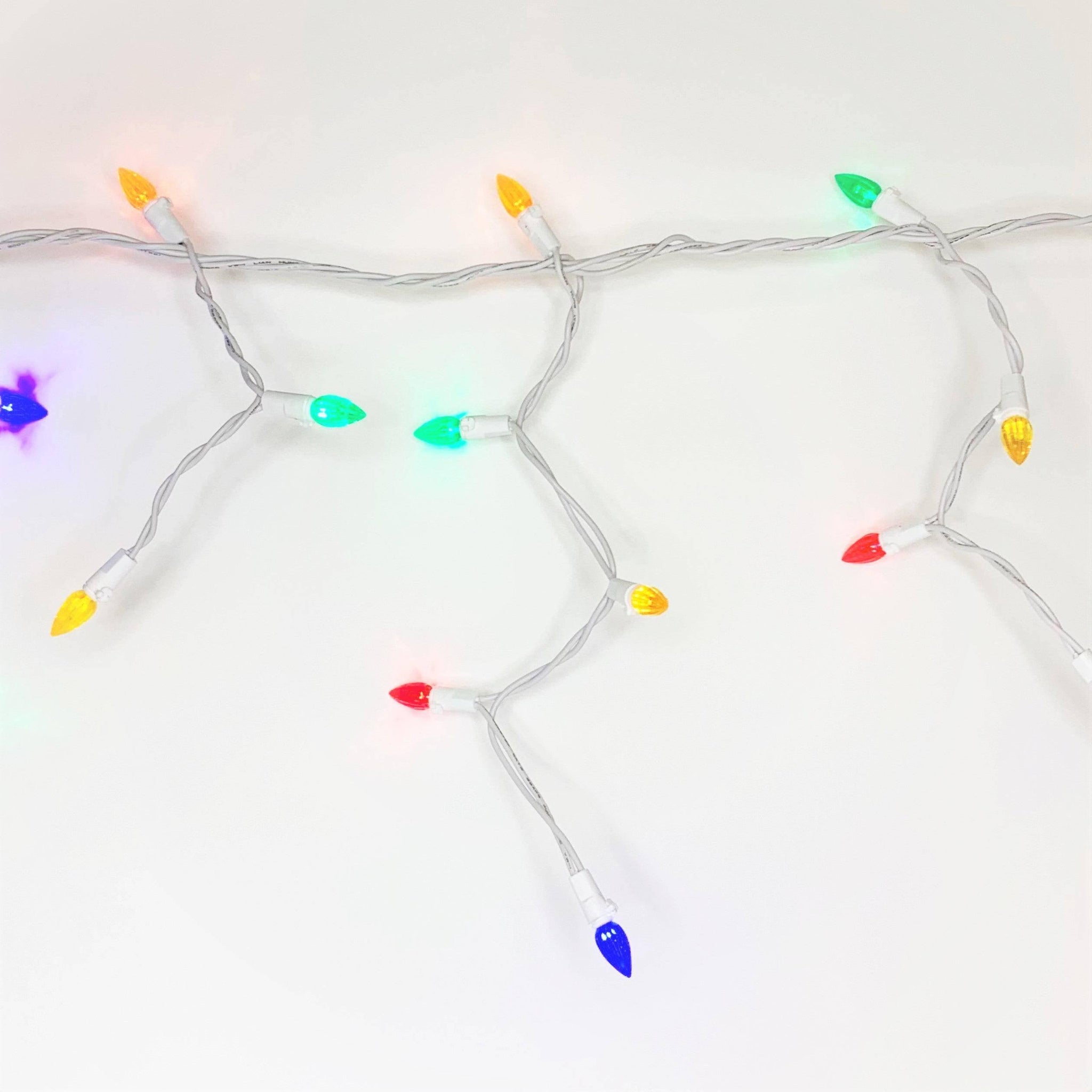 Icicle-Style LED 105 ct. C3 Light String Multi-Colored