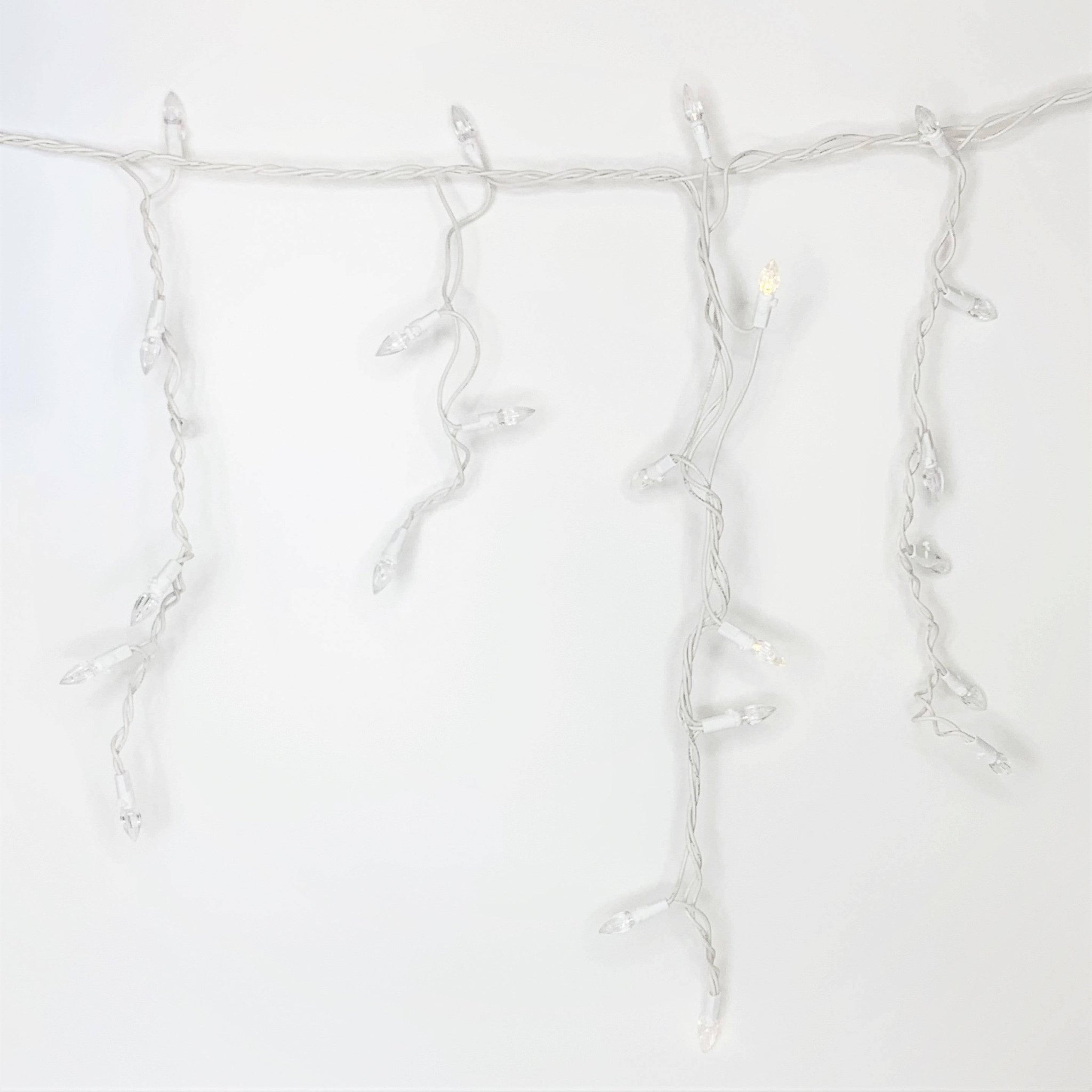 Icicle-Style LED 105 ct. C3 Light String Warm White