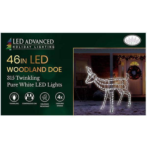 Woodland Doe - LED Outdoor Decor - 46"