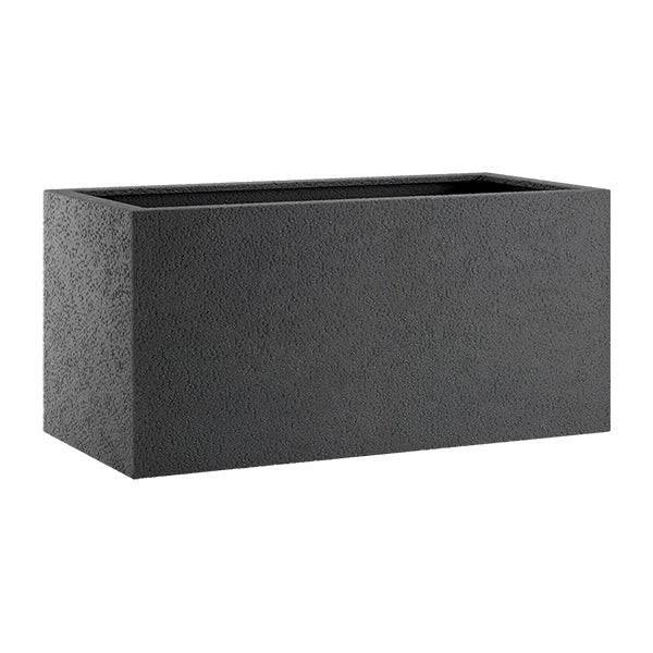 Gloucester Trough Planter - Black - 38-inches x 18-inches